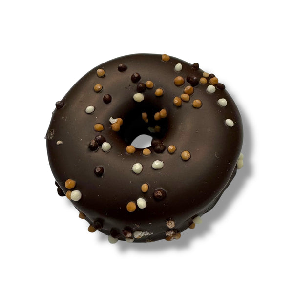 Mini Vanilla Mallow Doughnut - Dark Chocolate – The Canny Chocolate Company