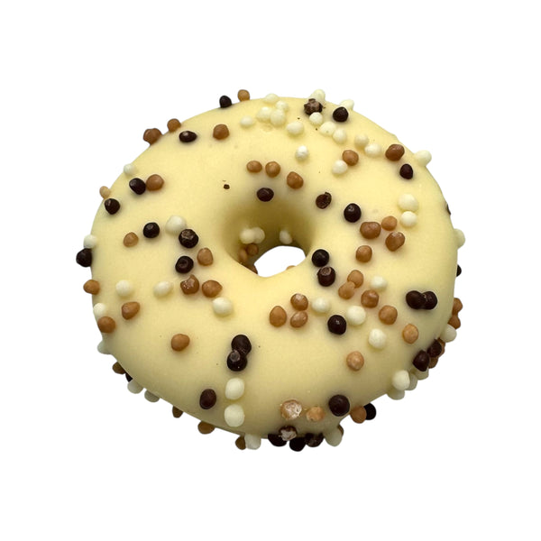 Mini Vanilla Mallow Doughnut - White Chocolate – The Canny Chocolate ...